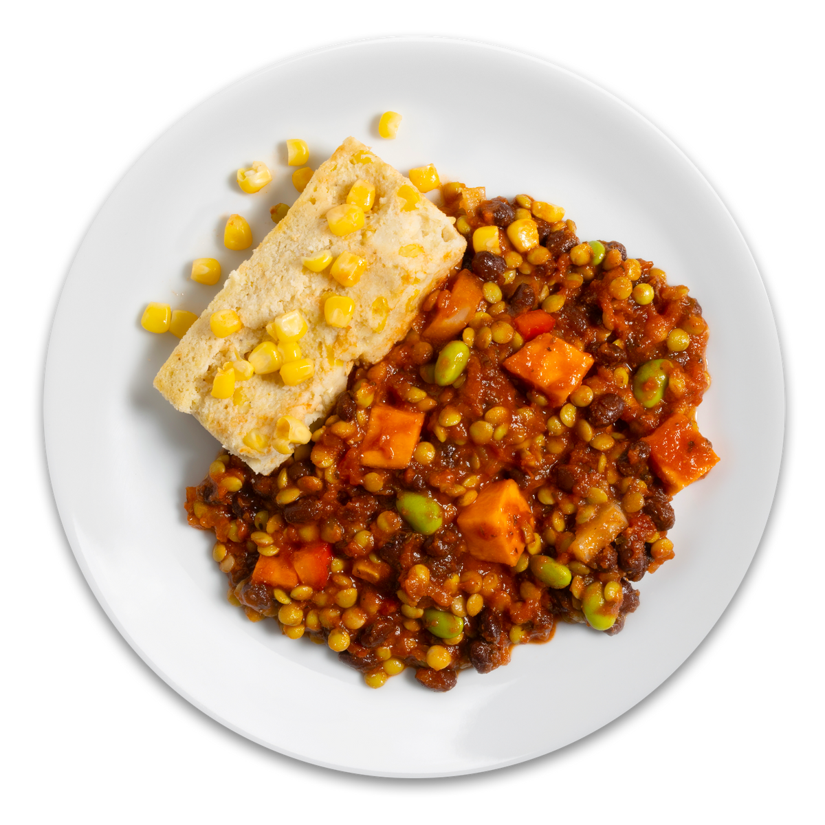 Three Bean Chili with Cornbread Casserole – ModifyHealth